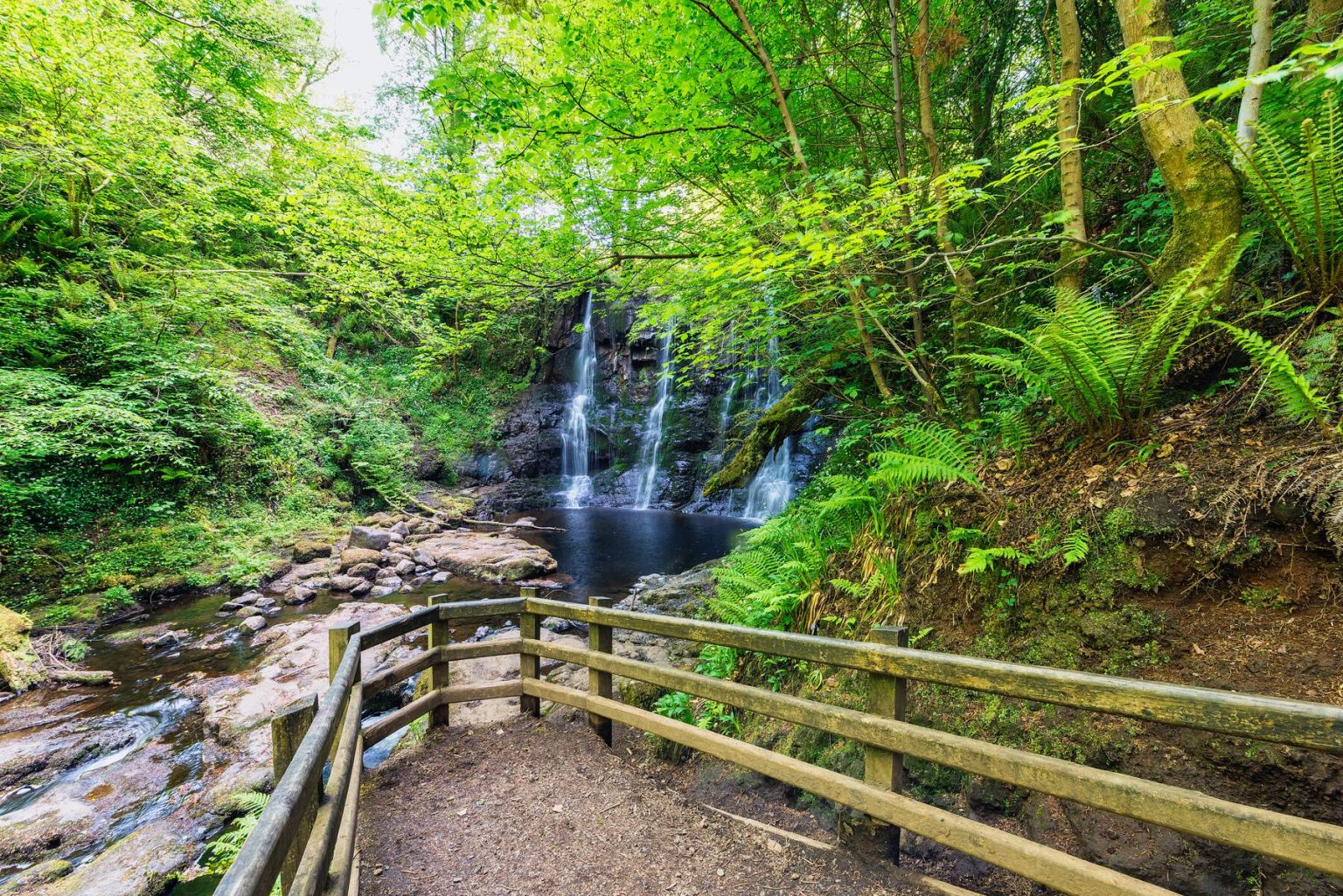 Glenariff Nature Reserve Waterfalls - We Love Ireland